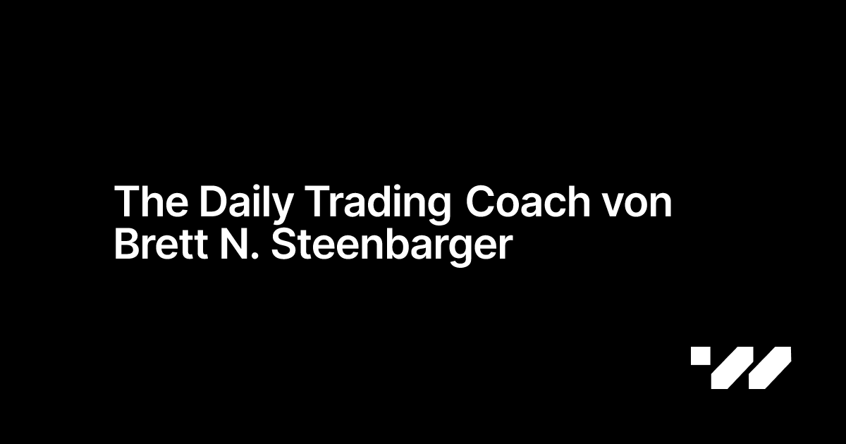 The Daily Trading Coach von Brett N. Steenbarger - WirmachenTrader